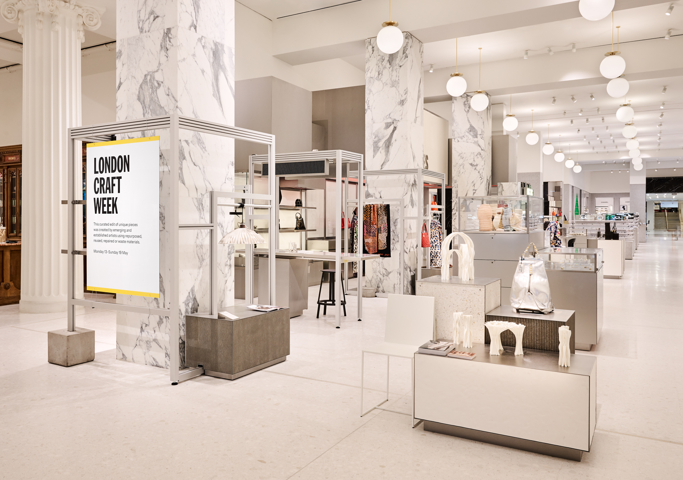 Selfridges Partners With London Craft Week For Reselfridges Pop Up